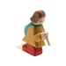 Handcrafted Open Ended Wooden Toy Figure Family - Shepherd Playing ...