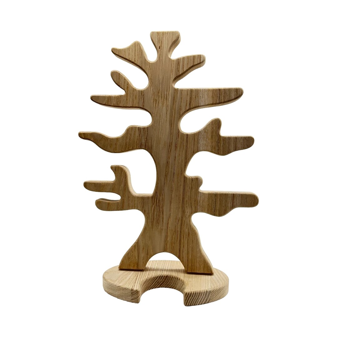 Handcrafted Open Ended Wooden Toy Tree and Landscaping - Bird Tree - Etsy