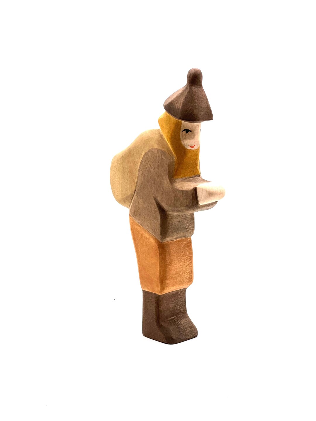 Handcrafted Open Ended Wooden Toy Figure Fairy Tale - Helper of St ...