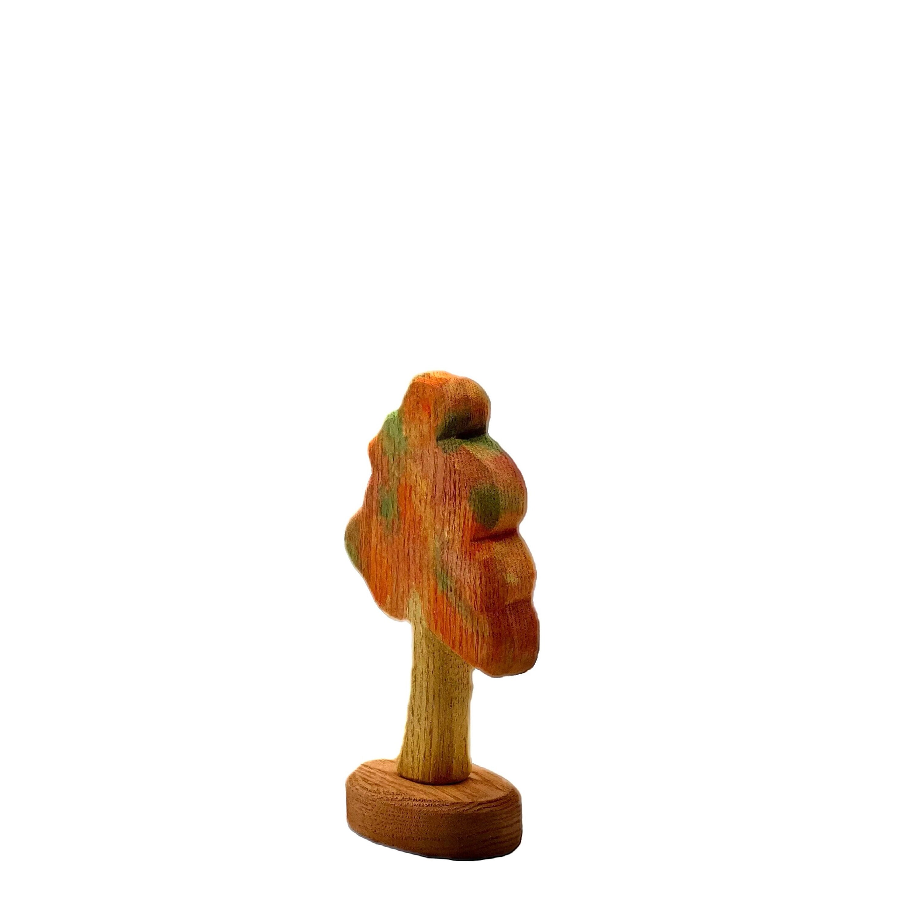 Handcrafted Open Ended Wooden Toy Tree and Landscaping - Autumn Tree ...