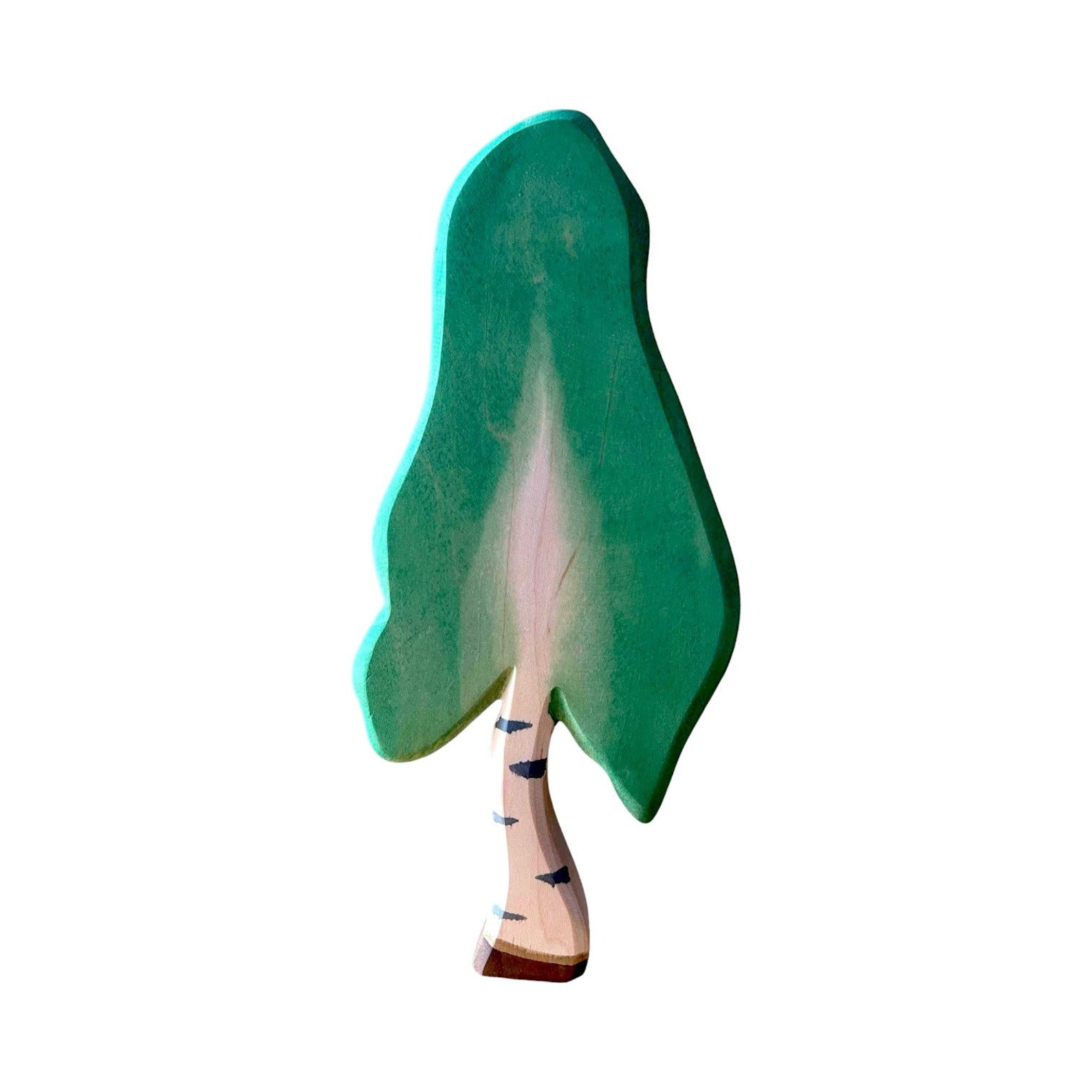 Handcrafted Open Ended Wooden Toy Tree and Landscaping - Birch Large ...