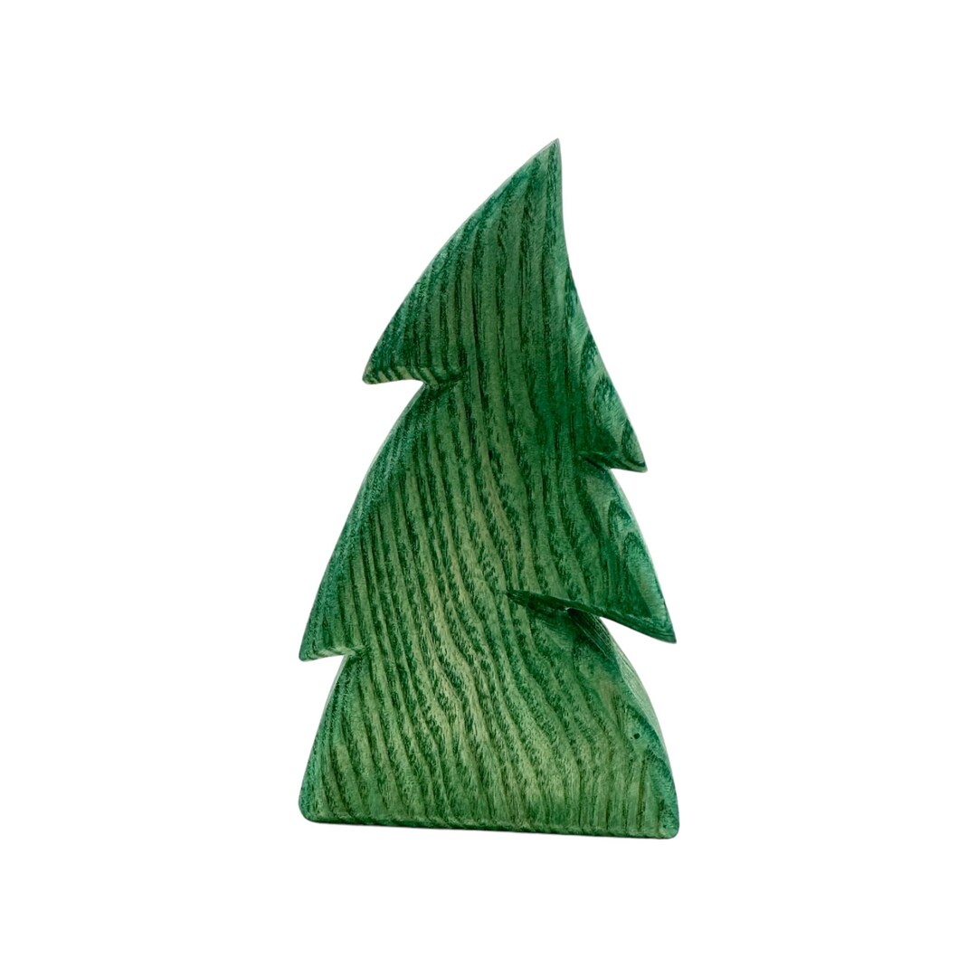 Handcrafted Open Ended Wooden Toy Tree and Landscaping - Spruce Small ...