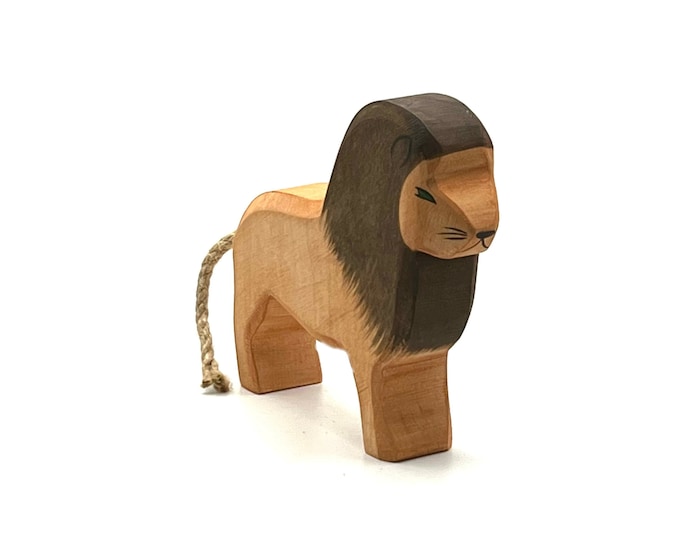 Handcrafted Open Ended Wooden Toy Animal - Kangaroo With Baby - Etsy