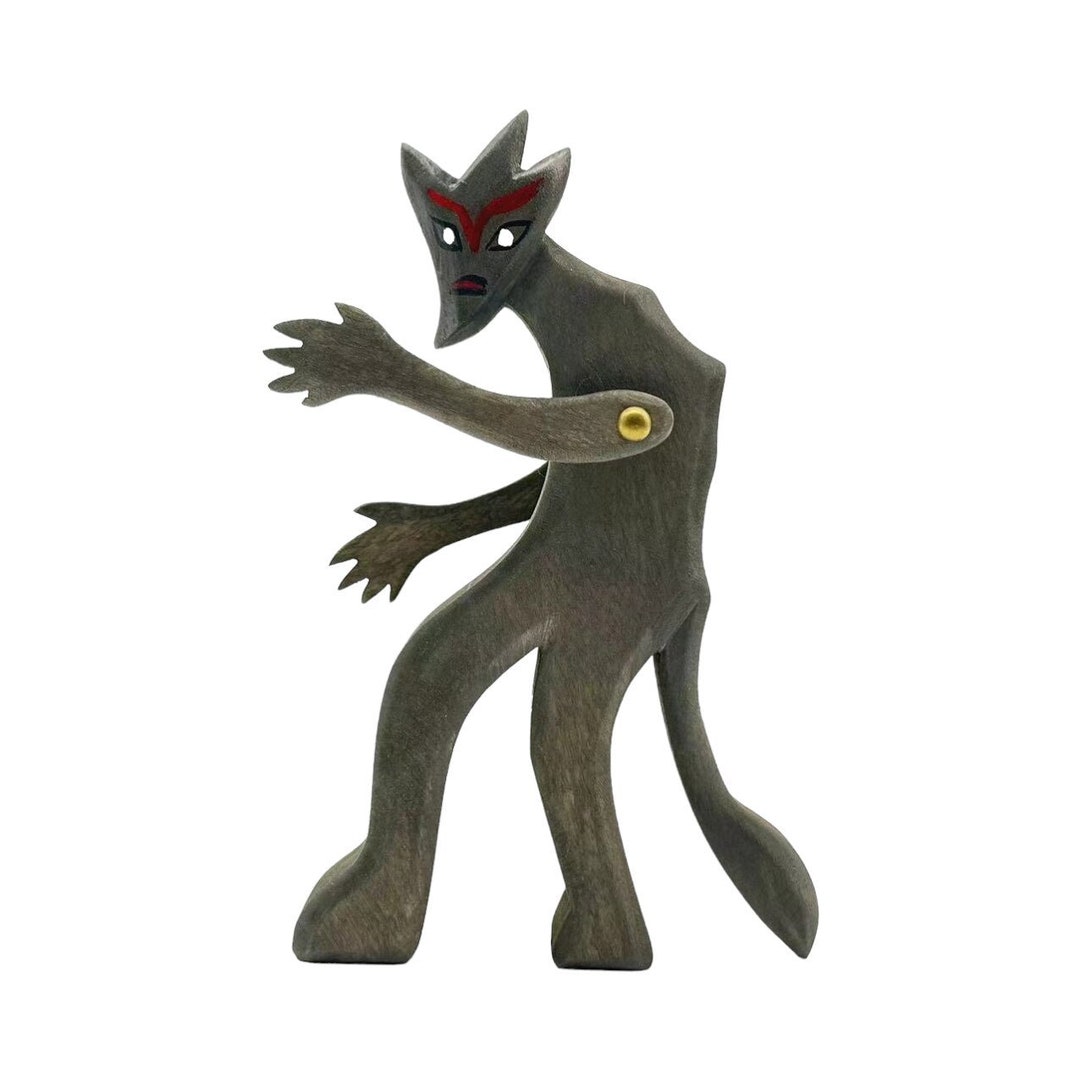 Handcrafted Open Ended Wooden Toy Figure Fairy Tale - Devil - Etsy