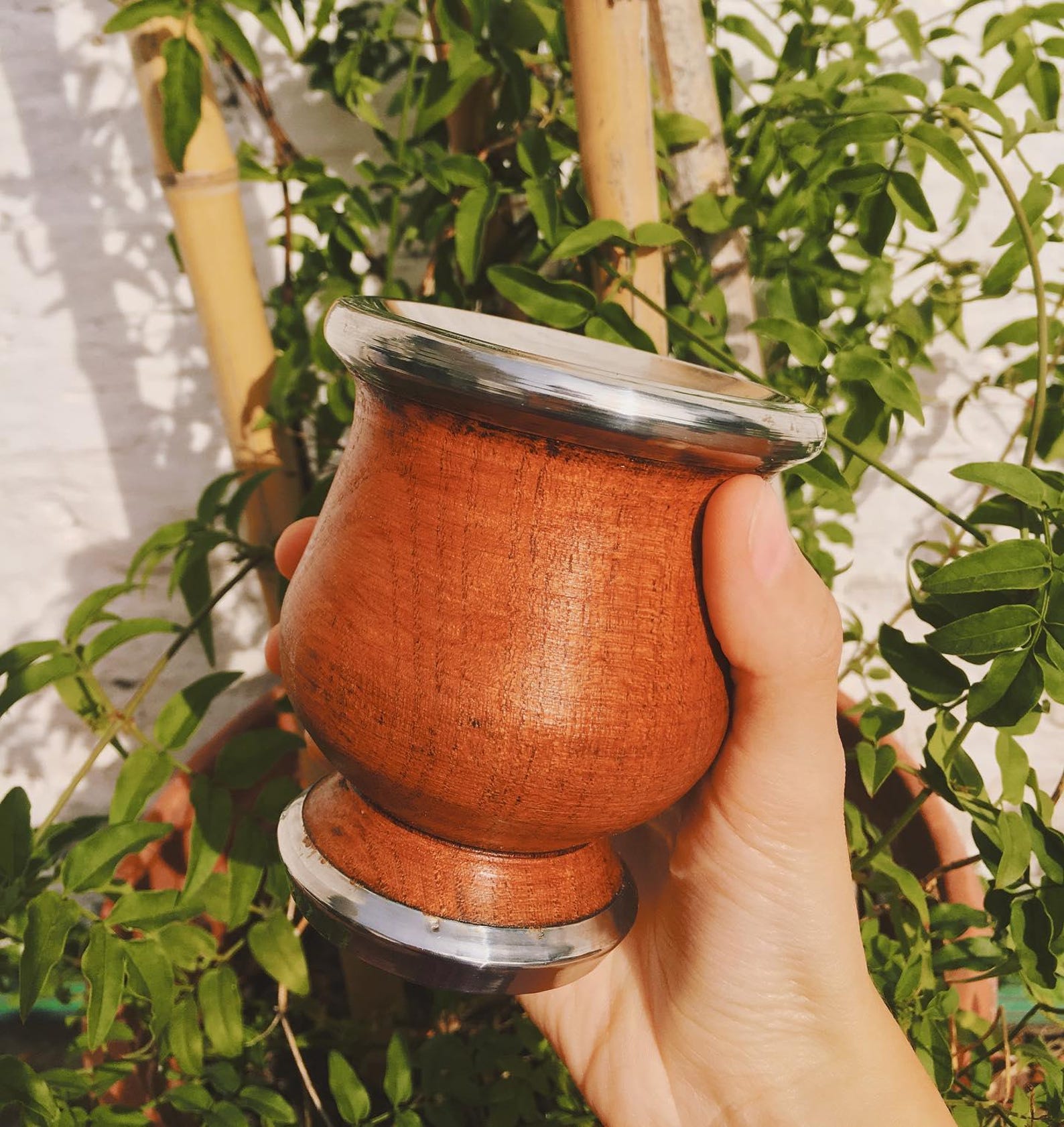 Wooden Mate Cup Yerba Mate Straw, Kit Mate and Bombilla for Drink ...