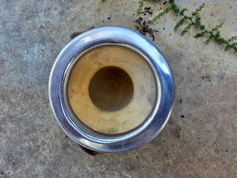 Cow Hoof Mate Cup and Straw, Rustic Mate, Yerba Mate, Mate Gourd, Mate ...
