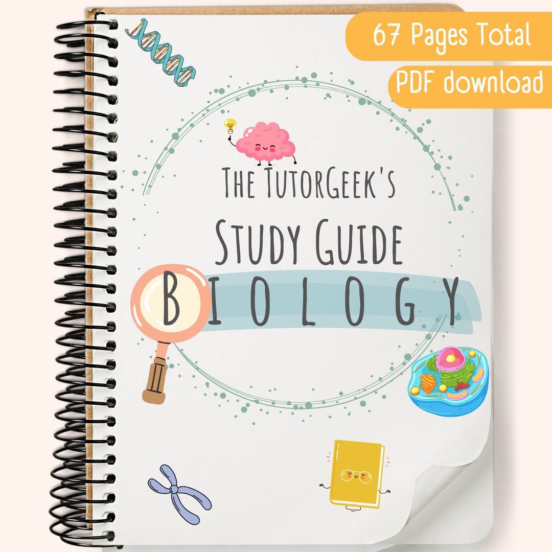 Biology Study Guide - Etsy