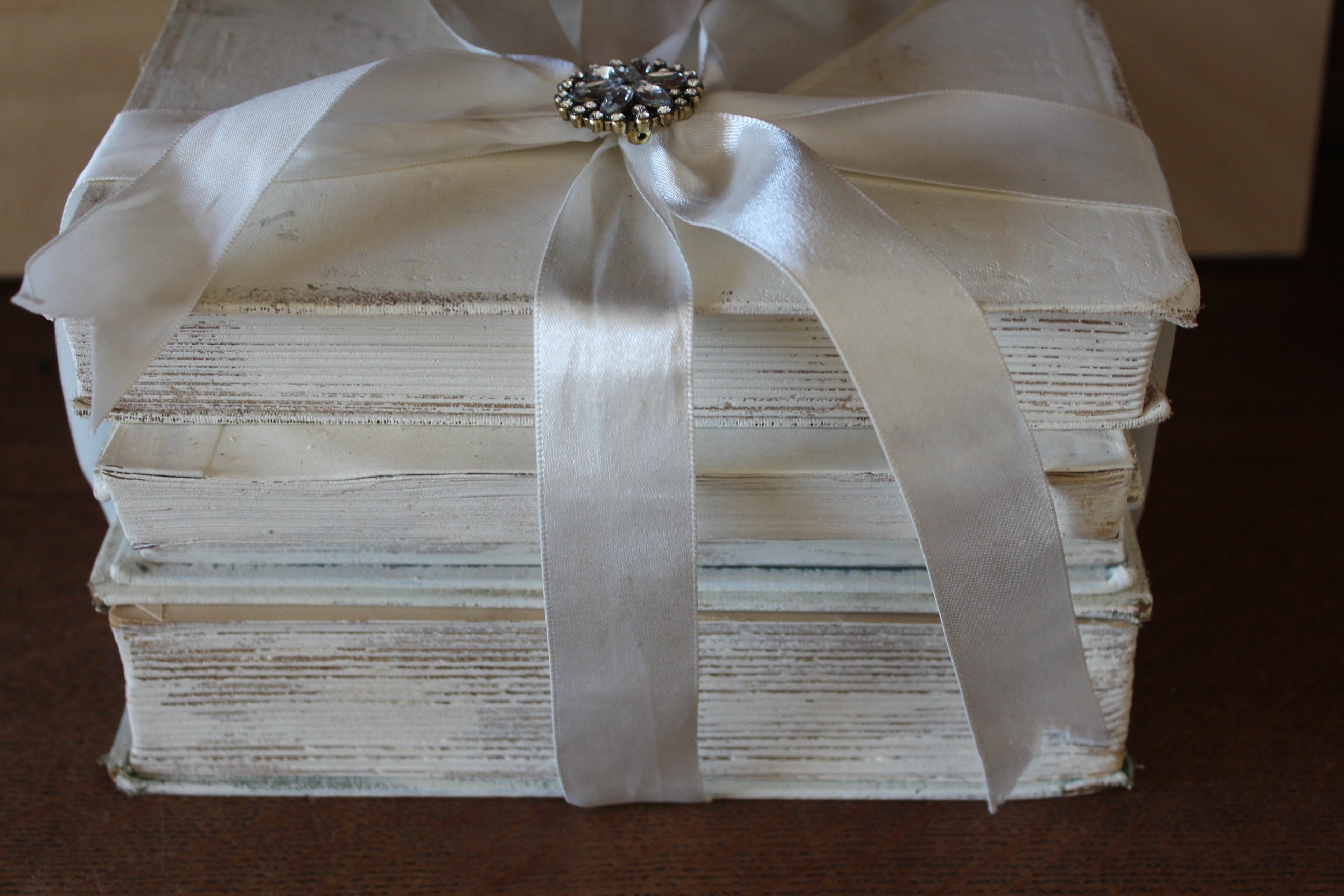 Vintage Victorian Stacked Books - Etsy