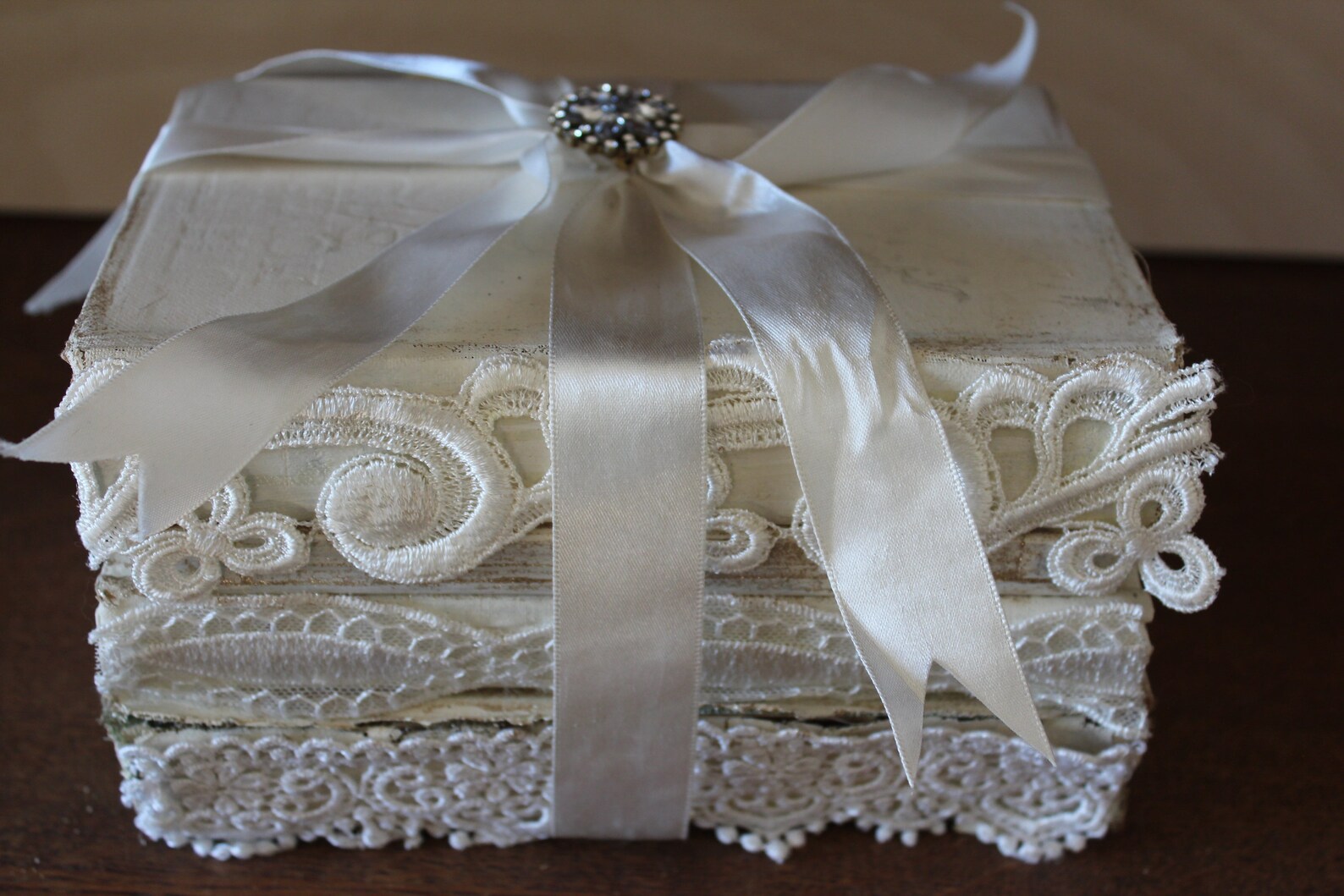 Vintage Victorian Stacked Books - Etsy