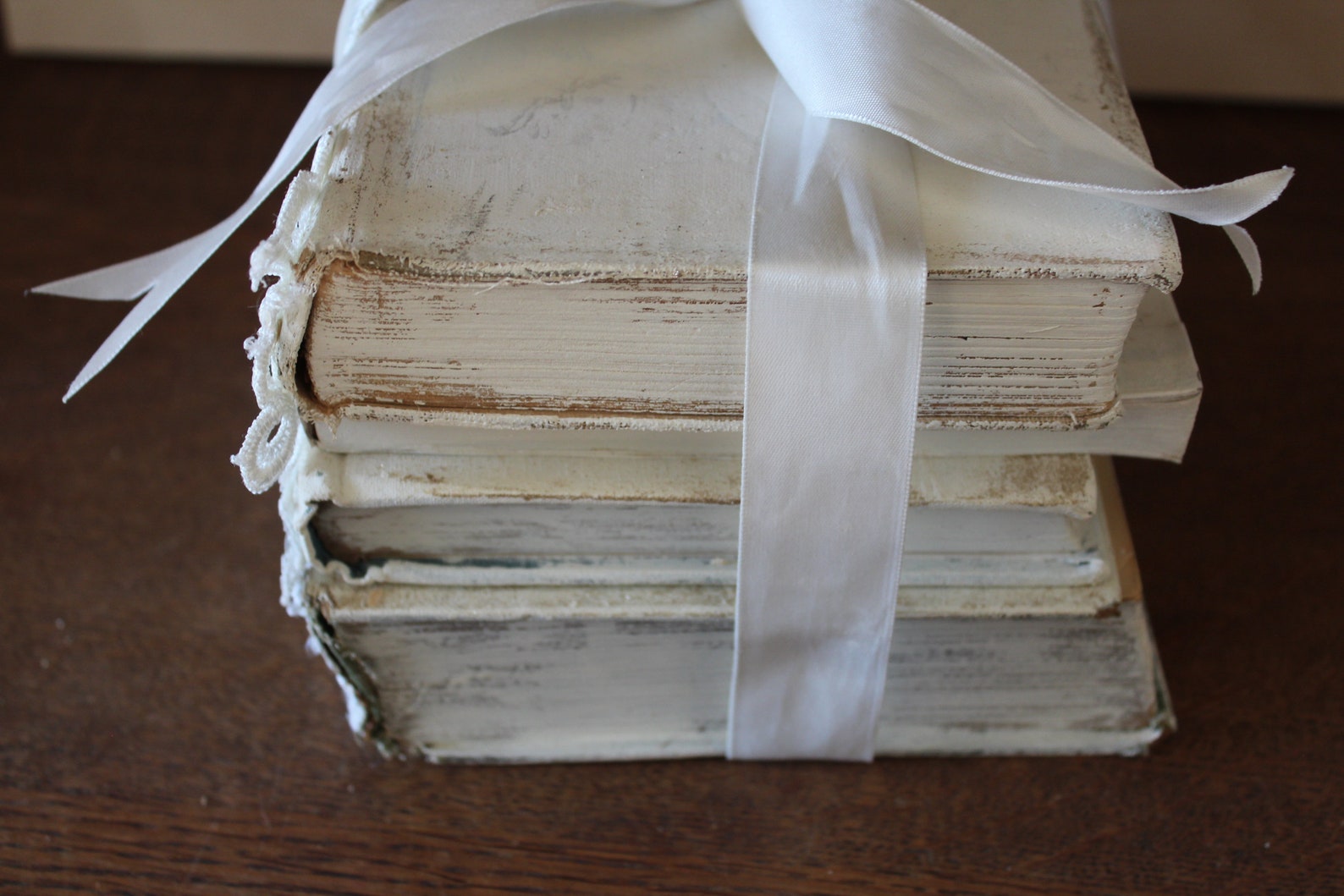 Vintage Victorian Stacked Books - Etsy