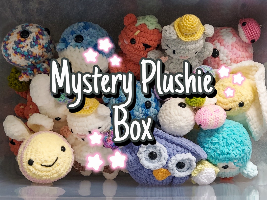 Mystery Plushie Box! Crochet Handmade Plushies Surprise Box/bag - Etsy