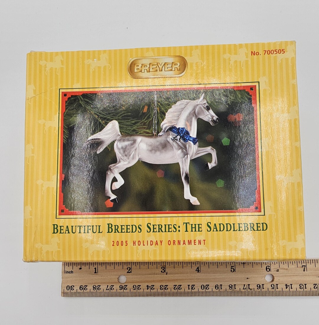 NEW VINTAGE Breyer Beautiful Breeds Series: the Saddlebred #700505 - Etsy