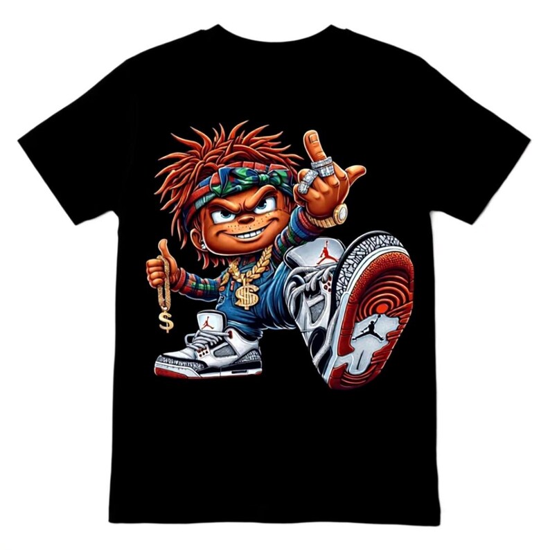 Chucky in Jordan’s Shooting a Bird - Etsy