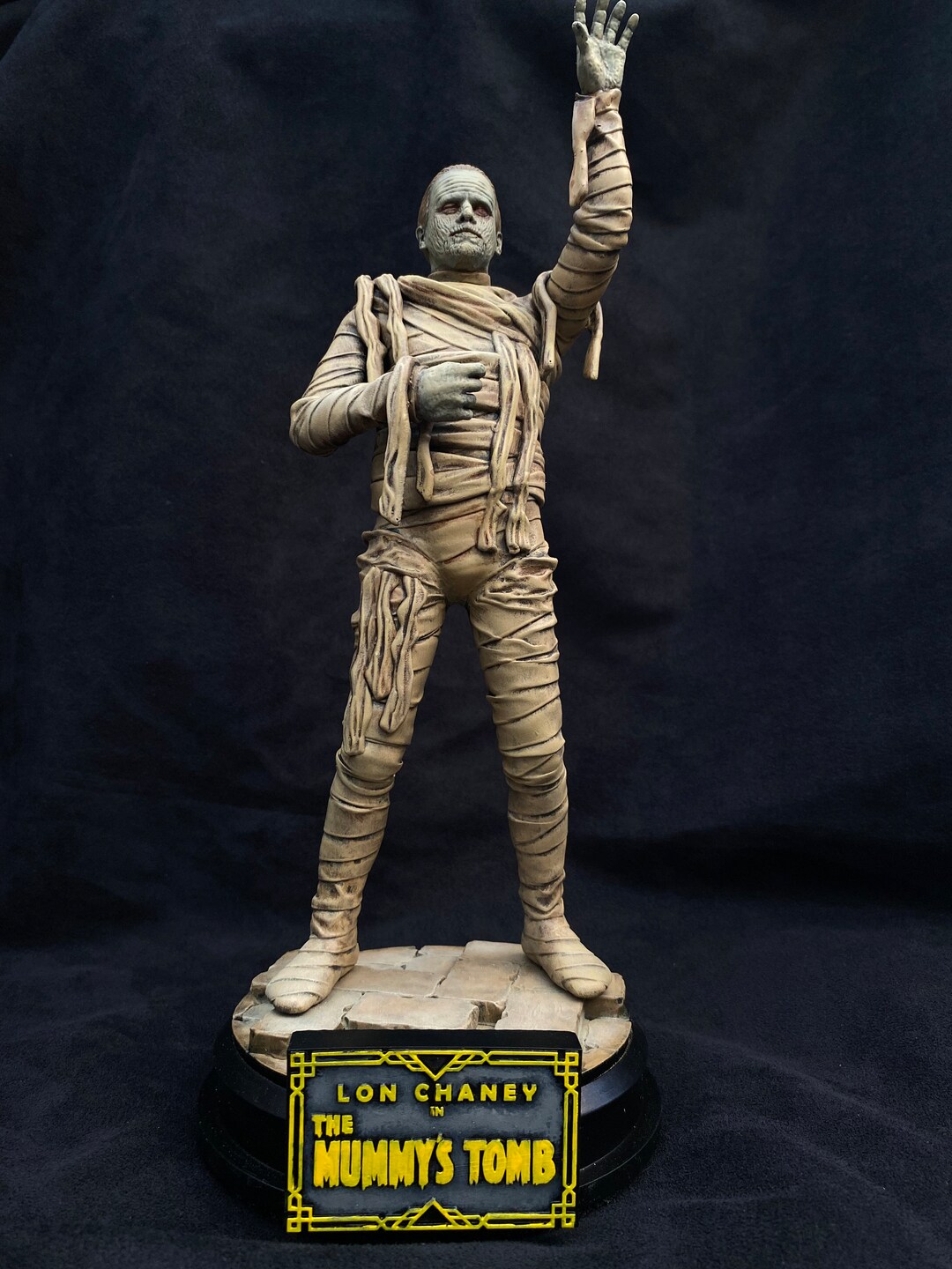 The Mummy’s Tomb (1942) Lon Chaney Jr, Limited Resin Model, 12” Tall ...