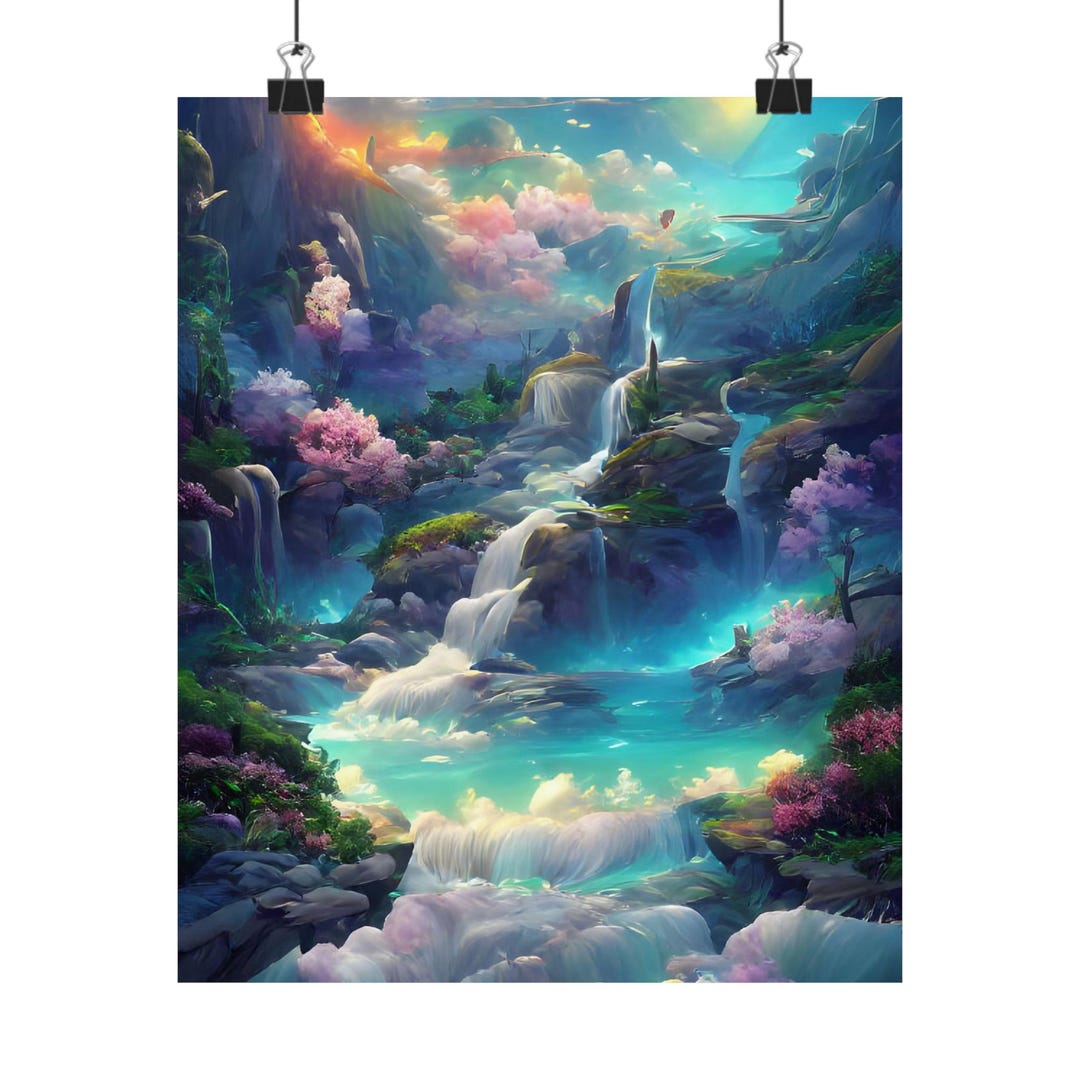 The Falls Matte Vertical Posters - Etsy