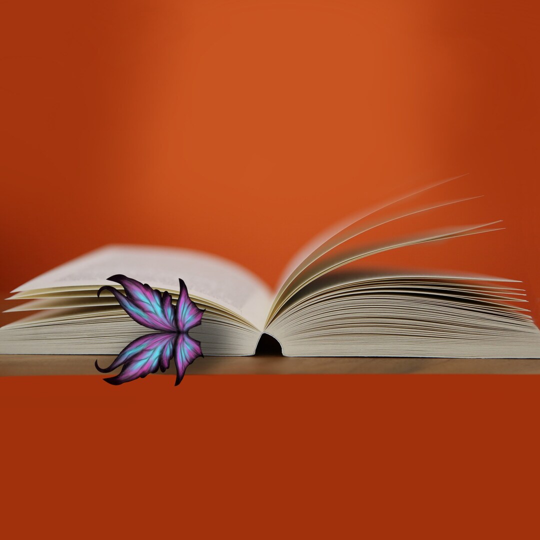Bookmark, Printable Bookmark, Fairy Wings Bookmark, Butterfly Bookmark ...