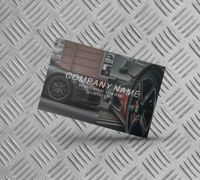 Business Cards Template Cars Business Card Bundle Customizable Business ...
