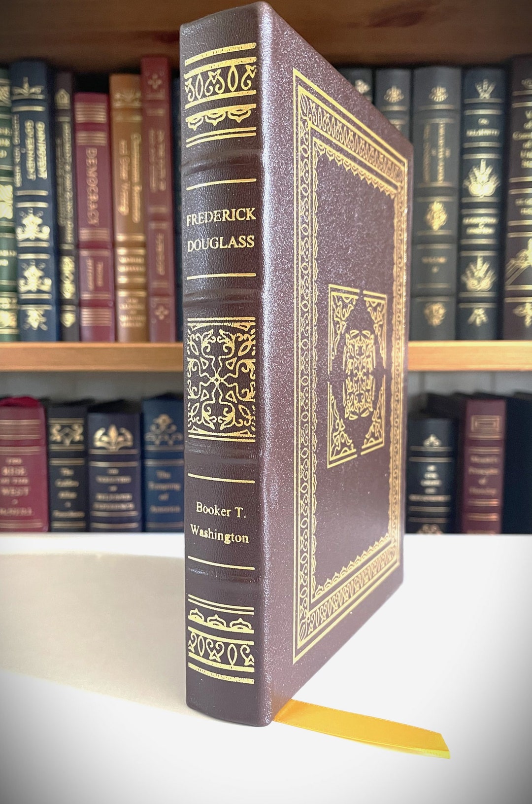 Frederick Douglass by Booker T. Washington – Leather-bound Gilded ...