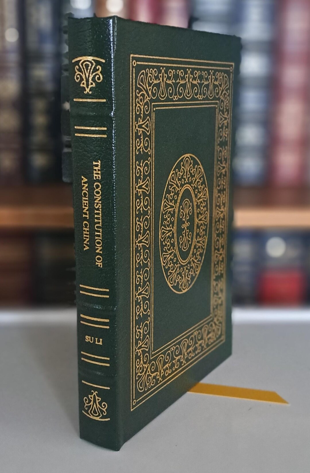 The Constitution of Ancient China by Su Li - Leather-bound Gilded ...