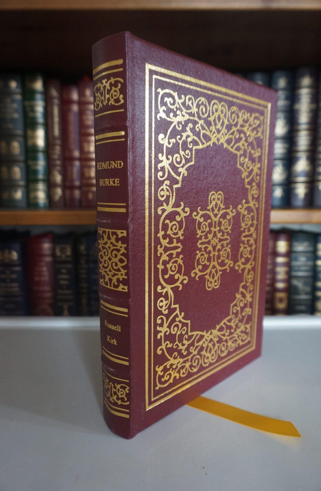 Edmund Burke: A Genius Reconsidered by Russell Kirk - Leather-bound ...