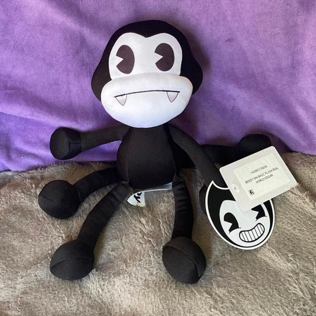 NEW Bendy and the Ink Machine Plush 2024 Real World Edgar Spider Jakks ...