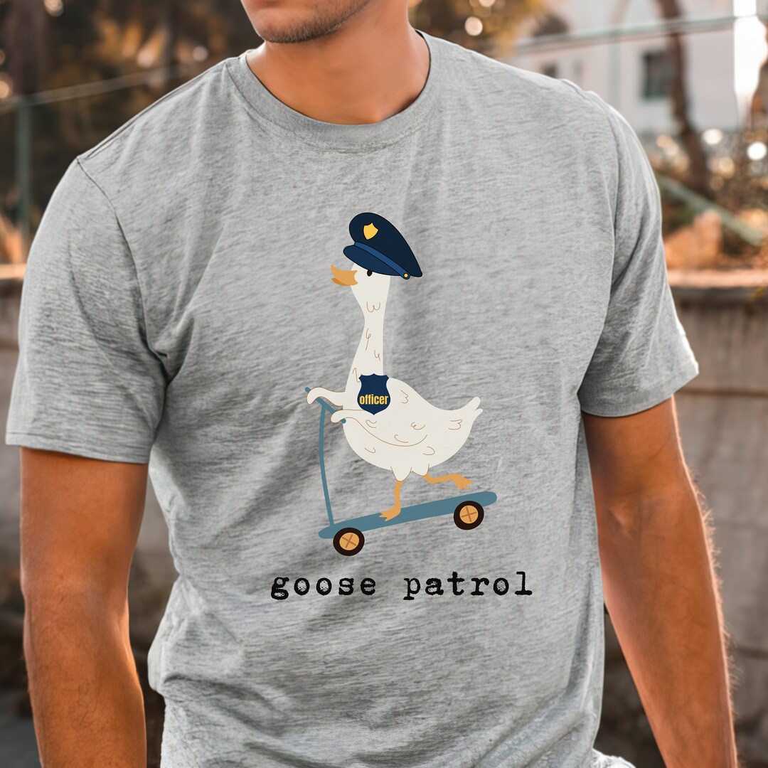 Police Retirement Gift, Retirement Gift, Silly Goose Tshirt, Gift for ...