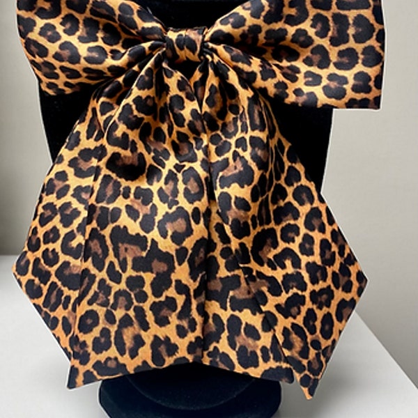 Leopard Bow Tie - Etsy