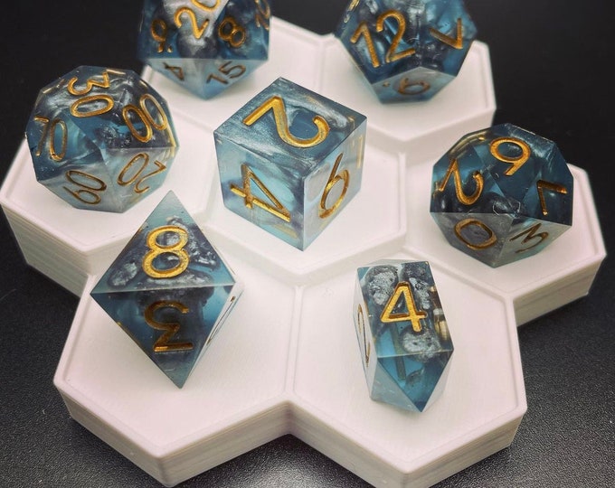 Molten Smoke DND Dungeons & Dragons Dice Set - Etsy