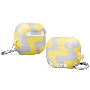 Custom Wavy Retro AirPod Case Cute, Unique Protective Cover ...