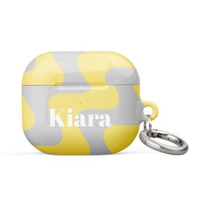 Custom Wavy Retro AirPod Case Cute, Unique Protective Cover ...