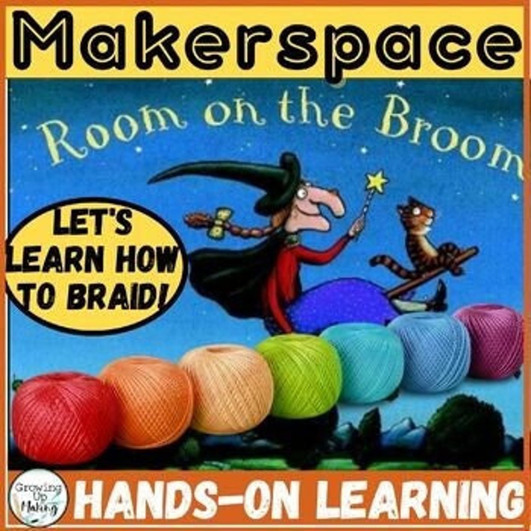 Room on a Broom Learn to Braid Activity Make a Broom - Etsy