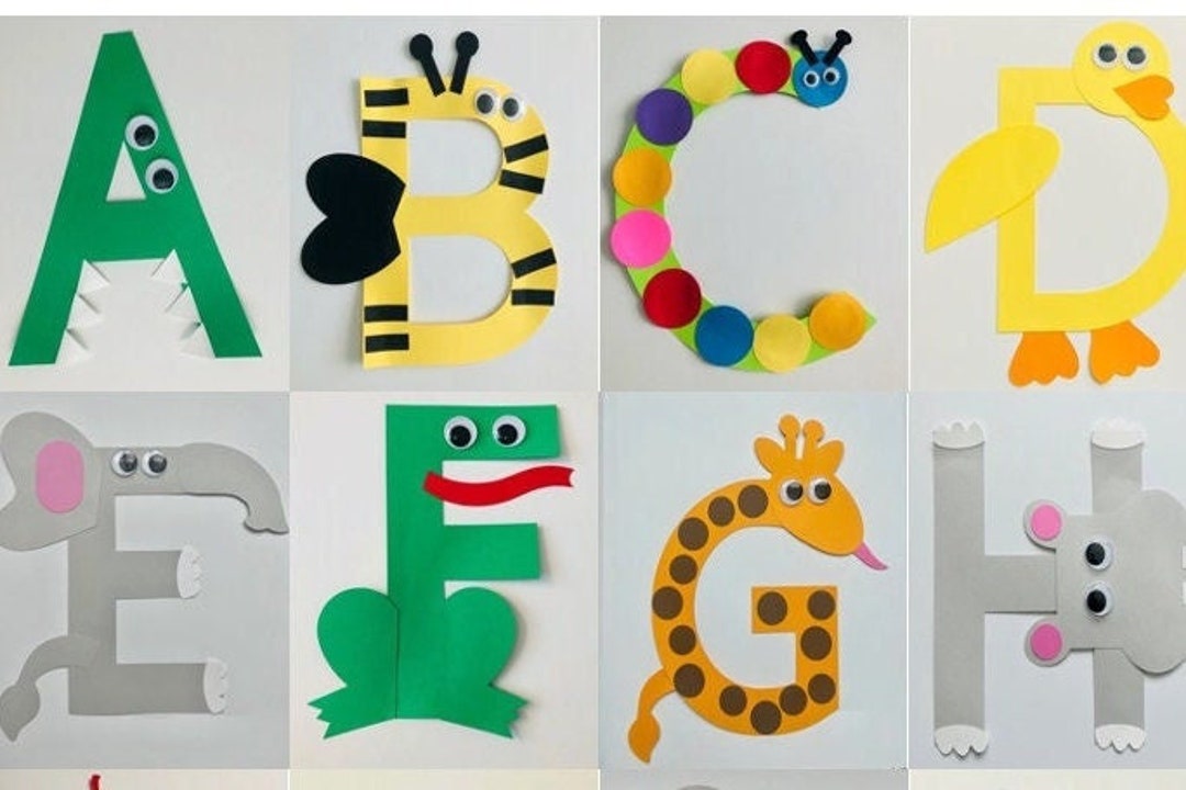 Precut Alphabet Craft Kit - Etsy