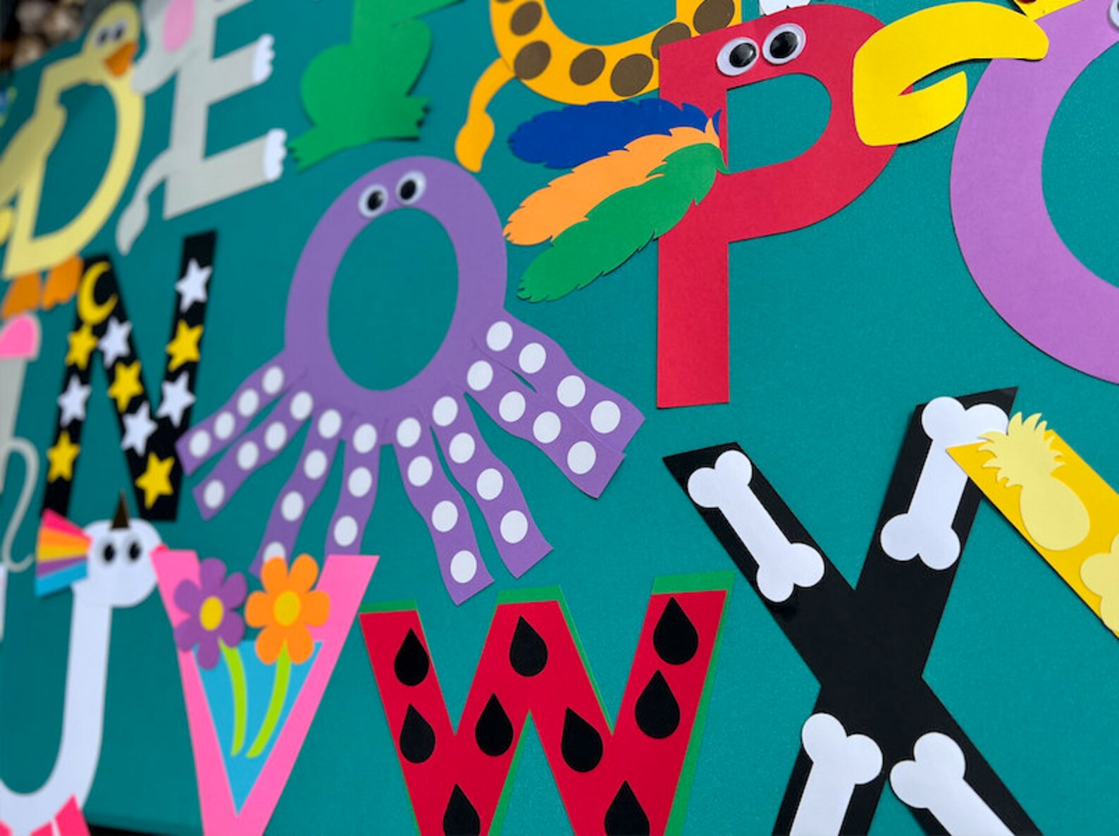 Precut Alphabet Craft Kit - Etsy