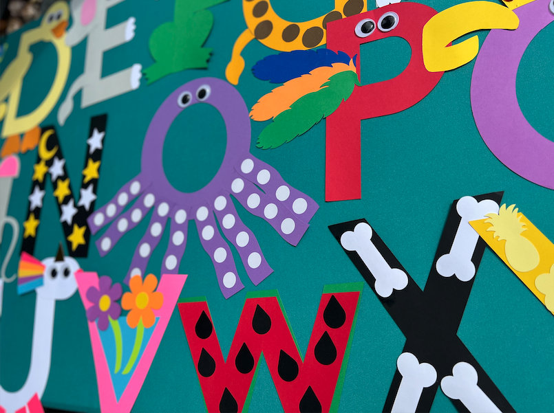 Precut Alphabet Craft Kit - Etsy