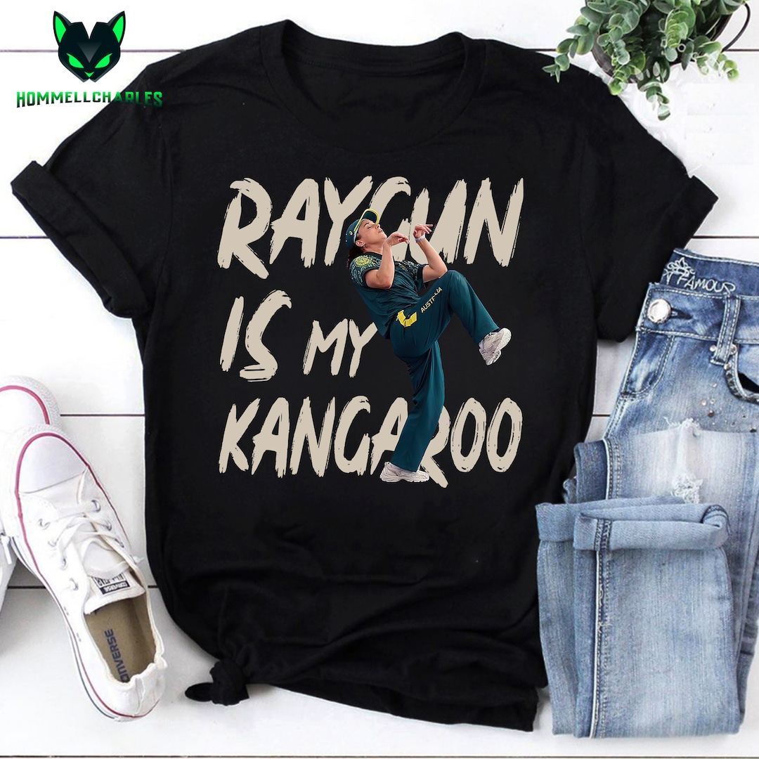 Raygun is My Kangaroo Shirt, Raygun Breakdancing Shirt, Team Raygun ...