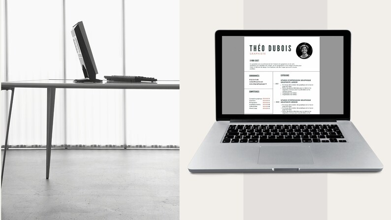 CV Template, Curriculum Vitae, Template, Application Template, CV ...