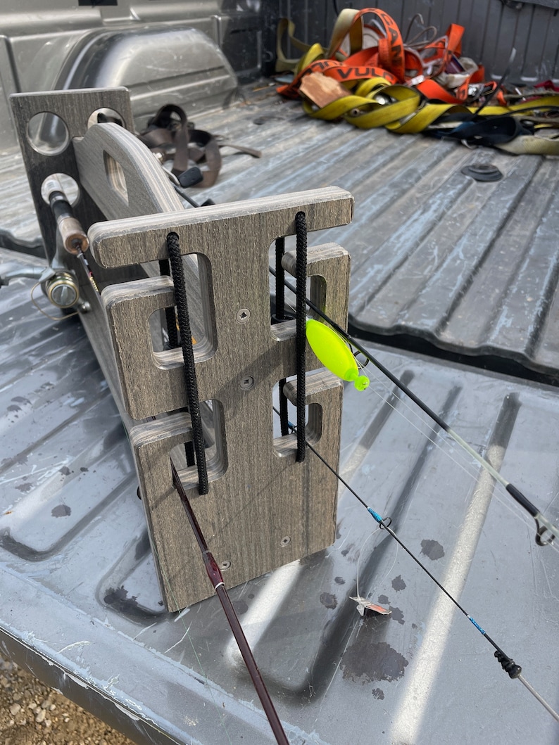 Portable Fishing Rod Holder for 4 Rods - Convenient Storage for Anglers ...