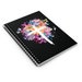 Christian Women's Faith Journal, Floral Design With Cross, Bright ...