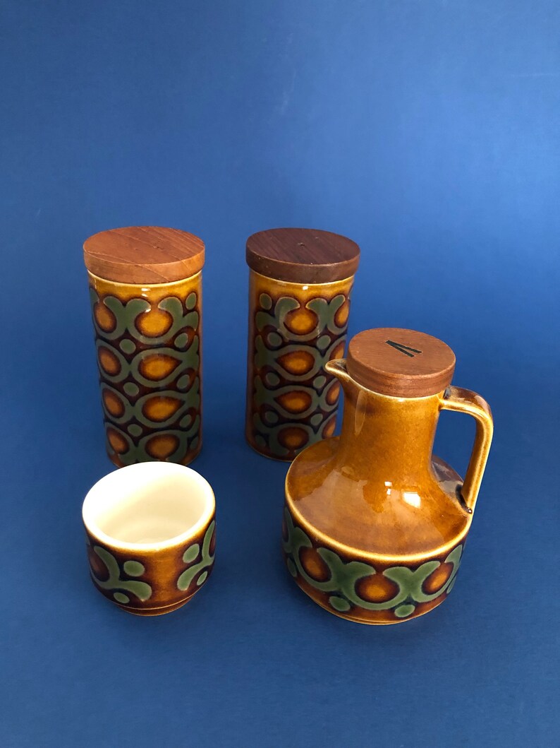 Vintage Hornsea Bronte Pottery Cruet Set 1970s - Etsy UK