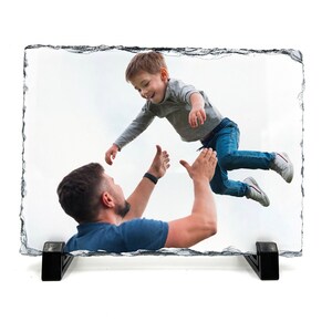 Personalized Photo Slate, Custom Photo Slate, Photo Rock Slate ...