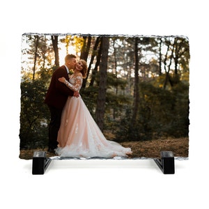 Personalized Photo Slate, Custom Photo Slate, Photo Rock Slate ...