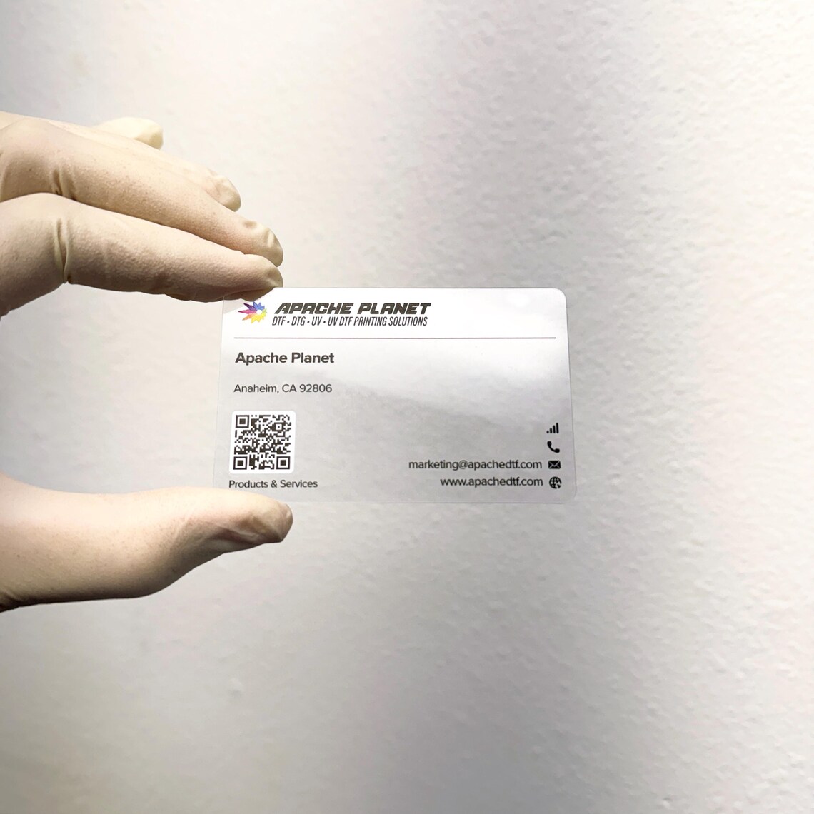 Clear Business Cards, Custom Business Cards, Plastic Business Cards ...