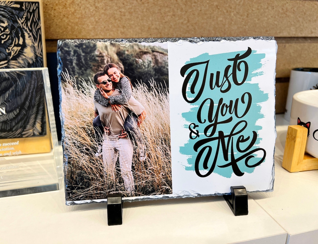 Personalized Photo Slate Custom Photo Slate Photo Rock - Etsy