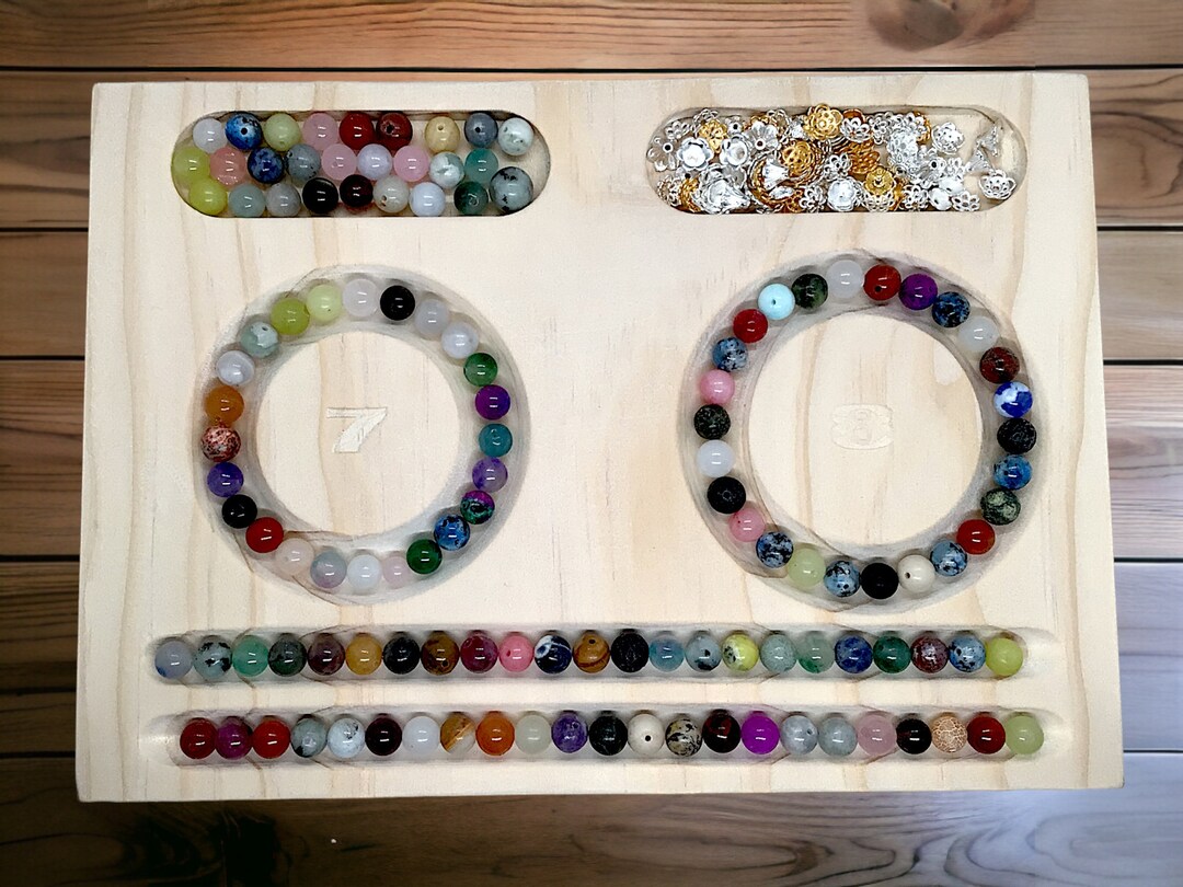 Wood Beading Design Board- 9.25”x6.5”x.75”- 7” and 8” Design Circles ...