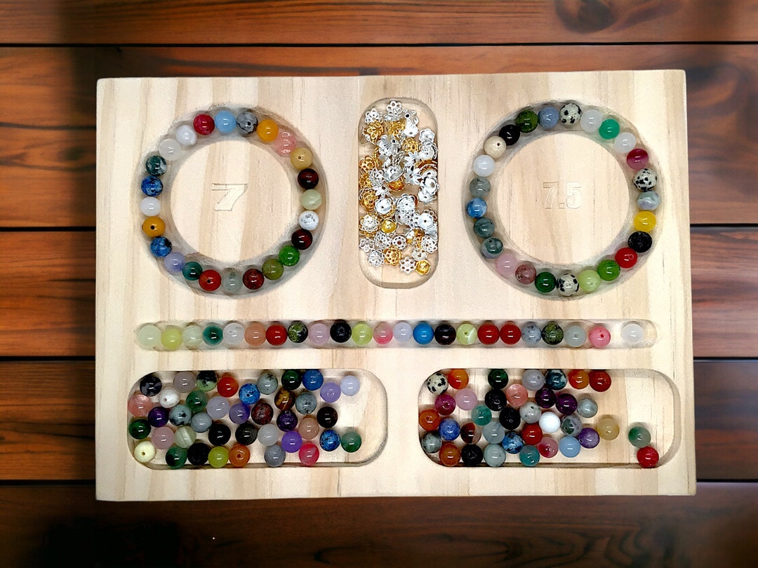 Wood Beading Design Board- 9.25”x6.5”x.75”- 7” and 7.5” Design Circles ...