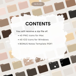 Neutral Desktop Folder Icon for Mac and Windows, Mac Desktop Folder ...