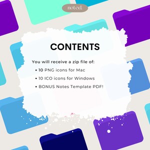 Blue Desktop Folder Icon for Mac and Windows, Mac Desktop Folder Icon ...