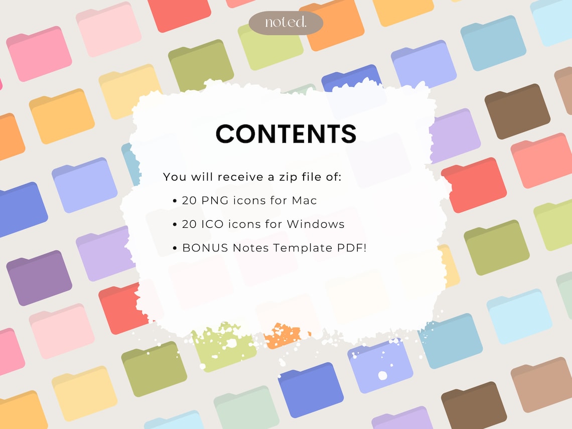 Desktop Folder Icon for Mac and Windows, Folder Icon, Mac Icon, Windows ...