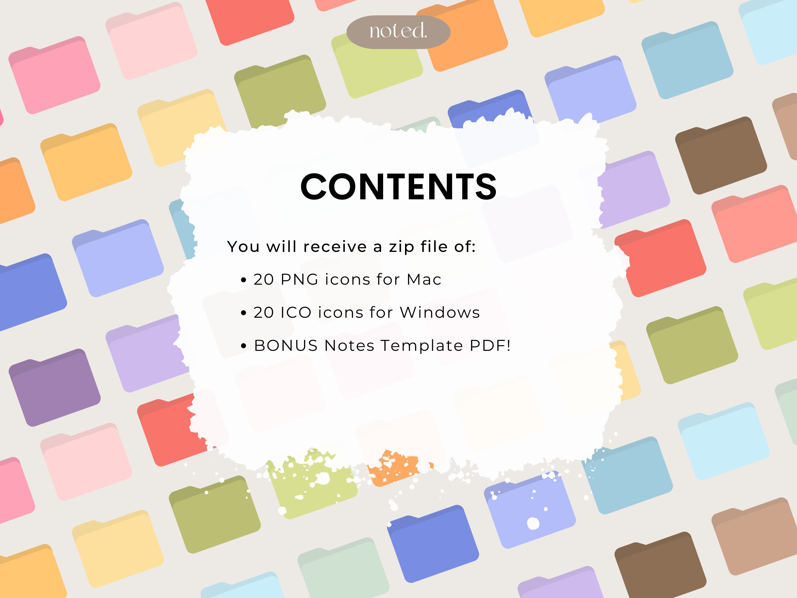 Desktop Folder Icon for Mac and Windows, Folder Icon, Mac Icon, Windows ...