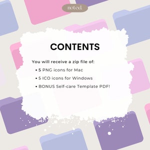 Minimal Desktop Folder Icon for Mac and Windows, Mac Desktop Folder ...